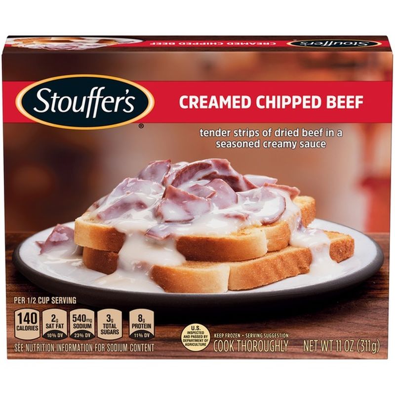 Stouffer's Creamed Chipped Beef (11 oz) - Instacart