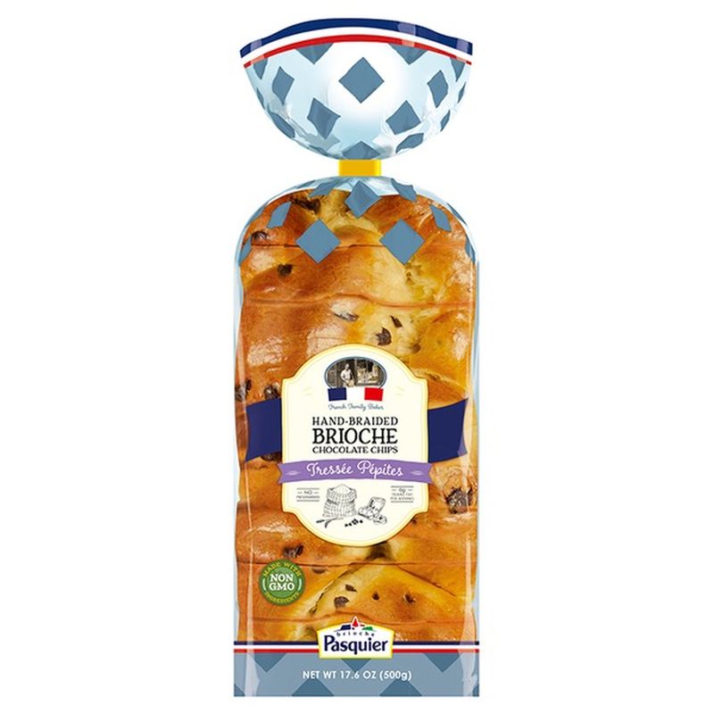Pasquier Brioche Loaf, Chocolate Chip, Sliced (17.6 oz) - Instacart