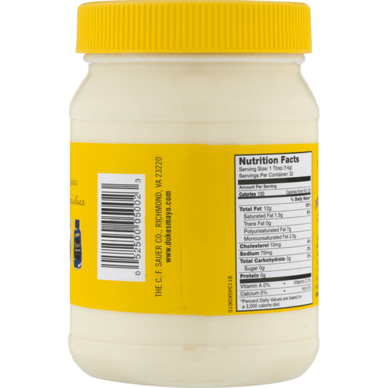 Duke's Real Mayonnaise (16 fl oz) - Instacart Duke's Real Mayonnaise (16 fl oz) - Instacart