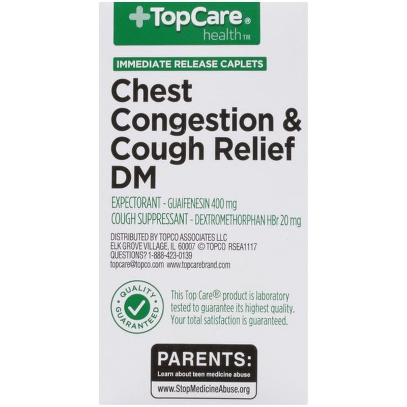 Top Care Chest Congestion & Cough Relief Dm Expectorant, Cough ...
