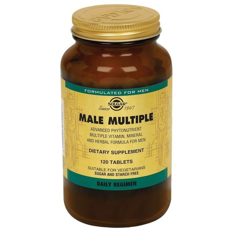 Solgar Male Multiple, Tablets (120 each) - Instacart