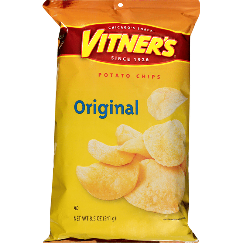Vitner's Potato Chips, Original (8.5 oz) - Instacart