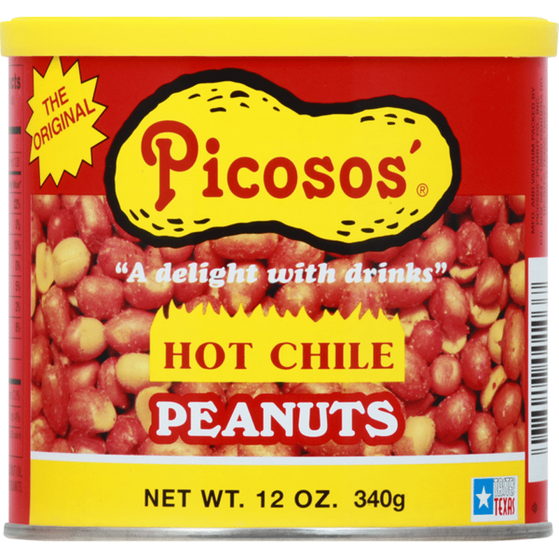 Picosos Peanuts, Hot Chile (12 oz) - Instacart