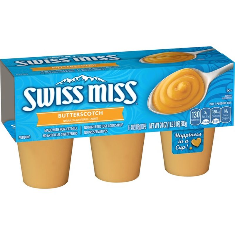 Swiss Miss Classic Butterscotch Pudding (24 oz) - Instacart