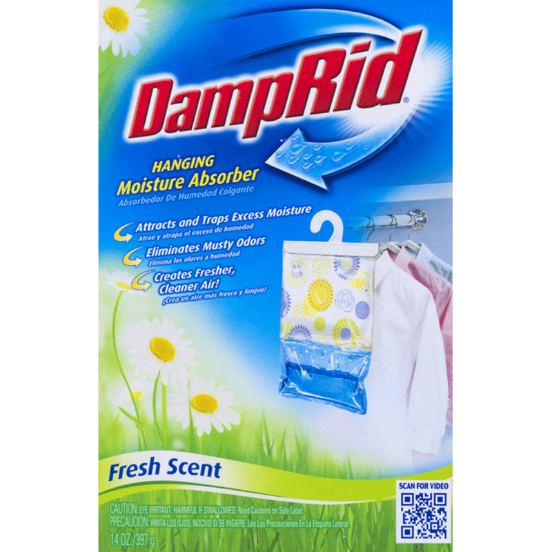 DampRid Hanging Moisture Absorber Fresh Scent (14 oz) - Instacart