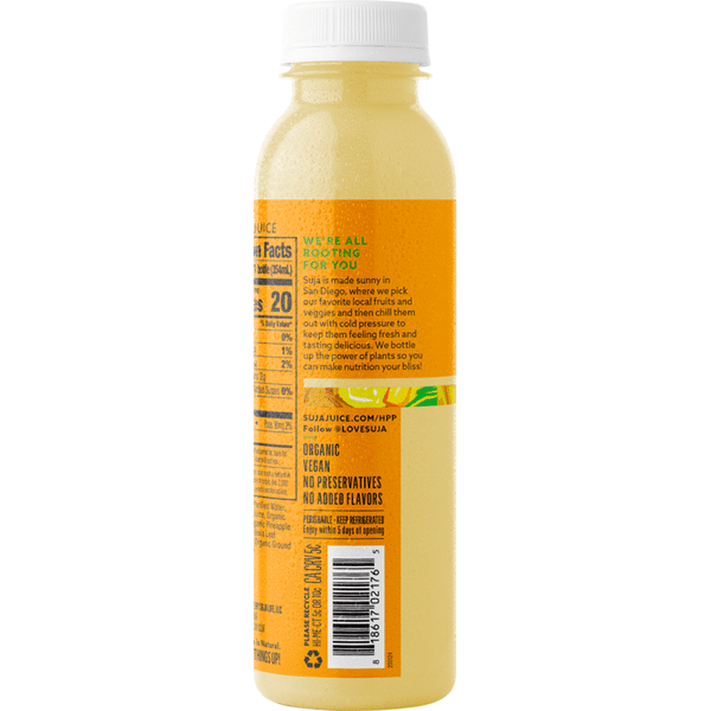 Suja Ginger Love Organic Cold-Pressed Fruit Juice Drink (12 fl oz ...