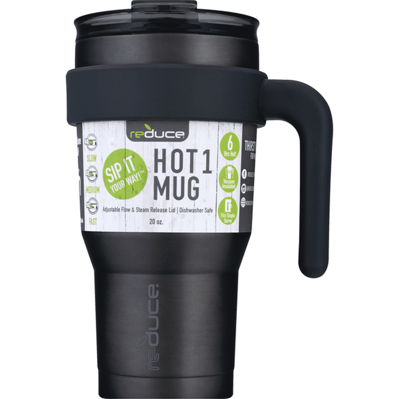 Reduce Mug, Hot 1, Charcoal, 20 Ounce (1 each) - Instacart