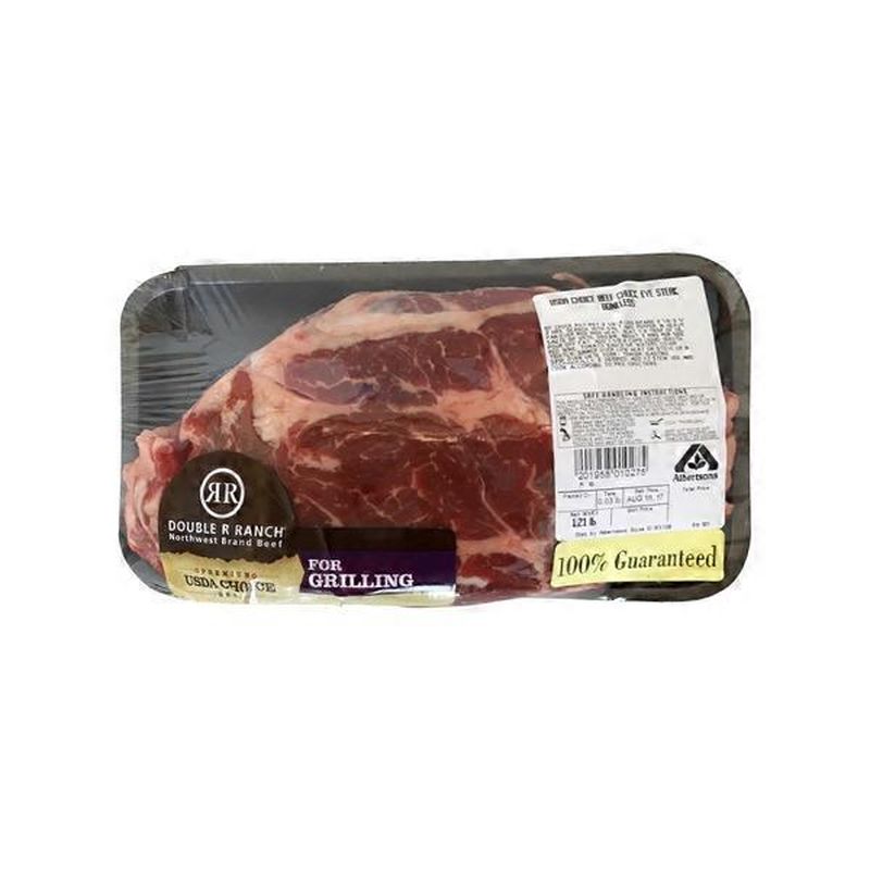 Double R Ranch Usda Choice Boneless Beef Chuck Eye Steak (1 lb) - Instacart