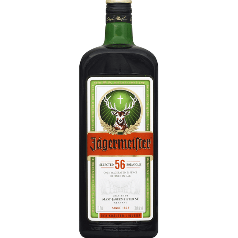 Jagermeister Liqueur, Herbal (1.75 L) - Instacart