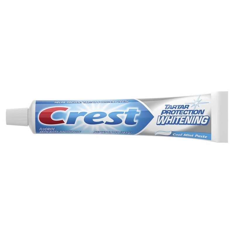 Crest Tartar Protection Cool Mint Flavor Toothpaste (6.4 oz) - Instacart