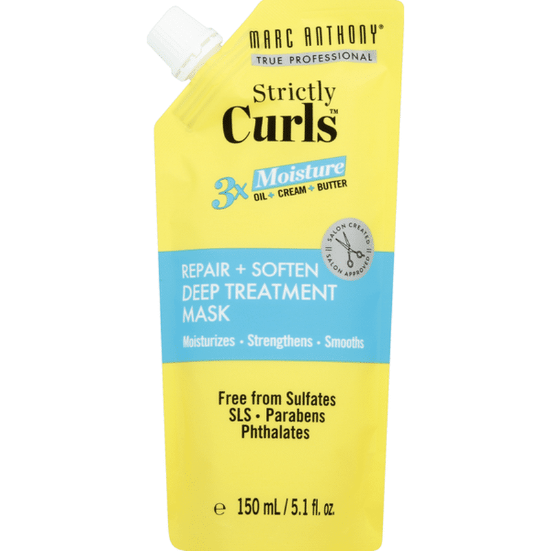 Marc Anthony Mask, Deep Treatment, Repair + Soften (150 ml) - Instacart