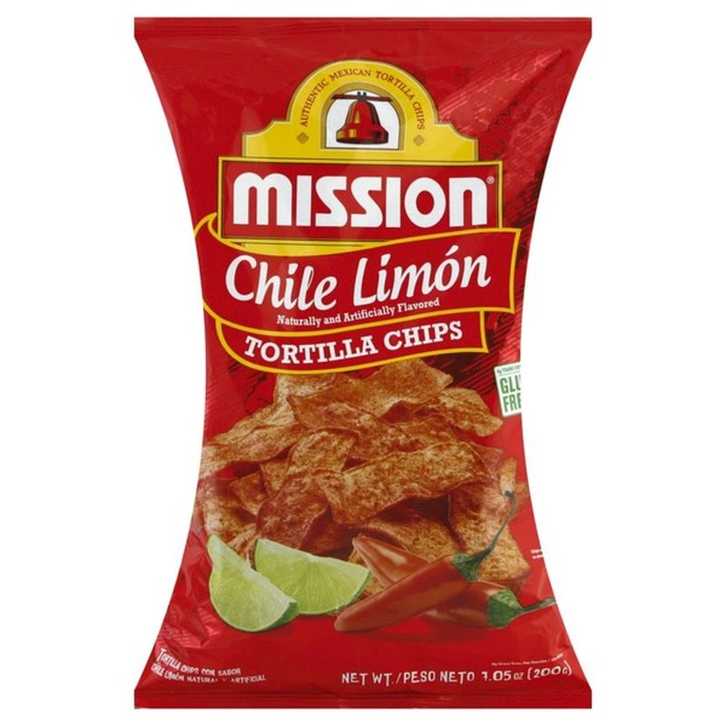 Mission Chile Limon Tortilla Chips (7.05 oz) - Instacart