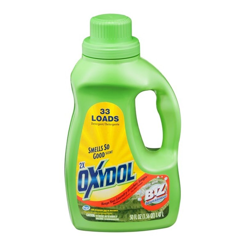 Oxydol 2X Oxydol with Biz Smells So Good Scent - 33 Loads (50 fl oz ...