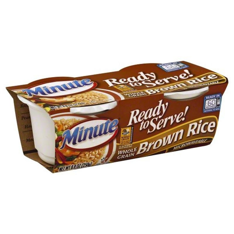 Minute Rice Brown Rice (8.8 oz) from FoodMaxx - Instacart