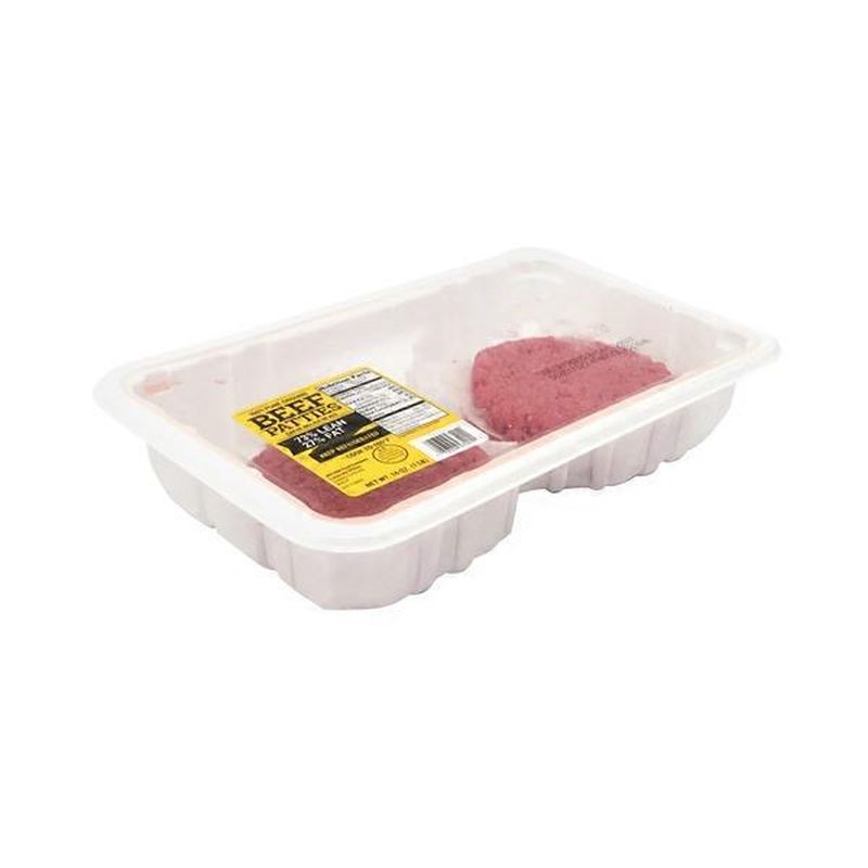 Jbs Usa Ground Beef Patties (1 lb) - Instacart