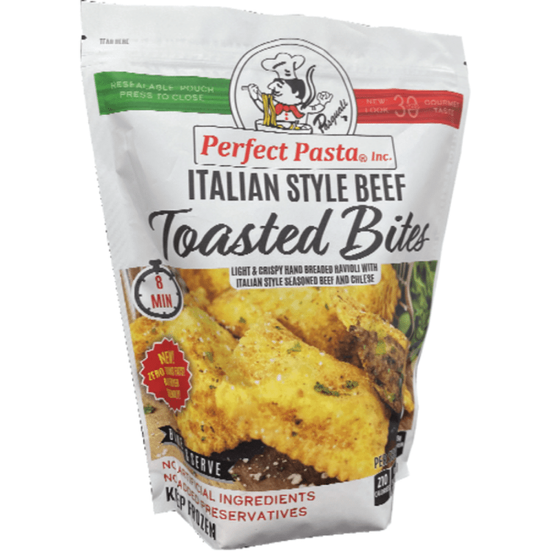 Perfect Pasta Inc. Toasted Beef Ravioli Bites (12 oz) - Instacart