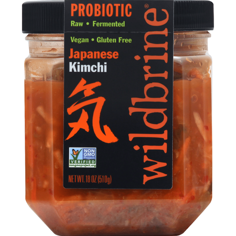Wildbrine Japanese Kimchi, Probiotic (18 oz) - Instacart