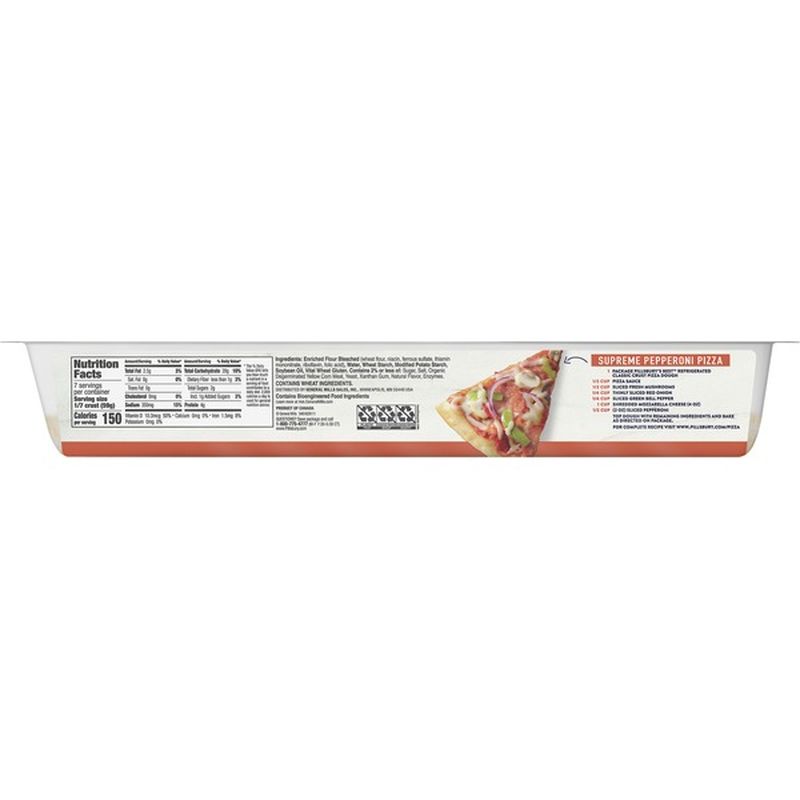 Pillsbury Pizza Dough, Classic Crust (14.56 oz) - Instacart