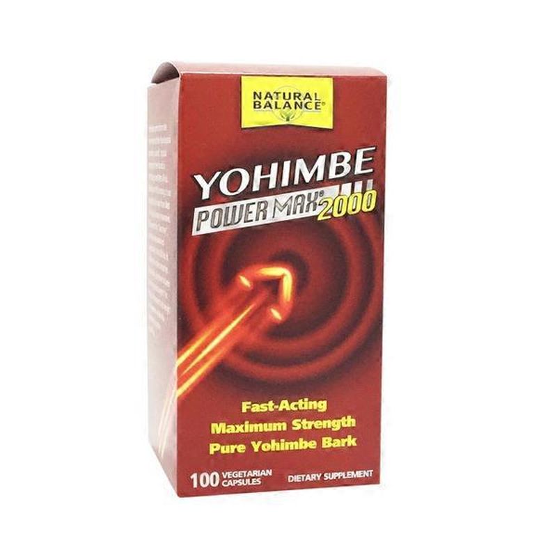 Action Labs Yohimbe Power Max 2000 Pure Yohimbe Bark Extract Capsules ...