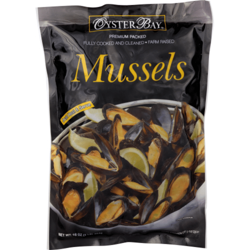Oyster Bay Mussels, Fully Cooked (16 oz) - Instacart