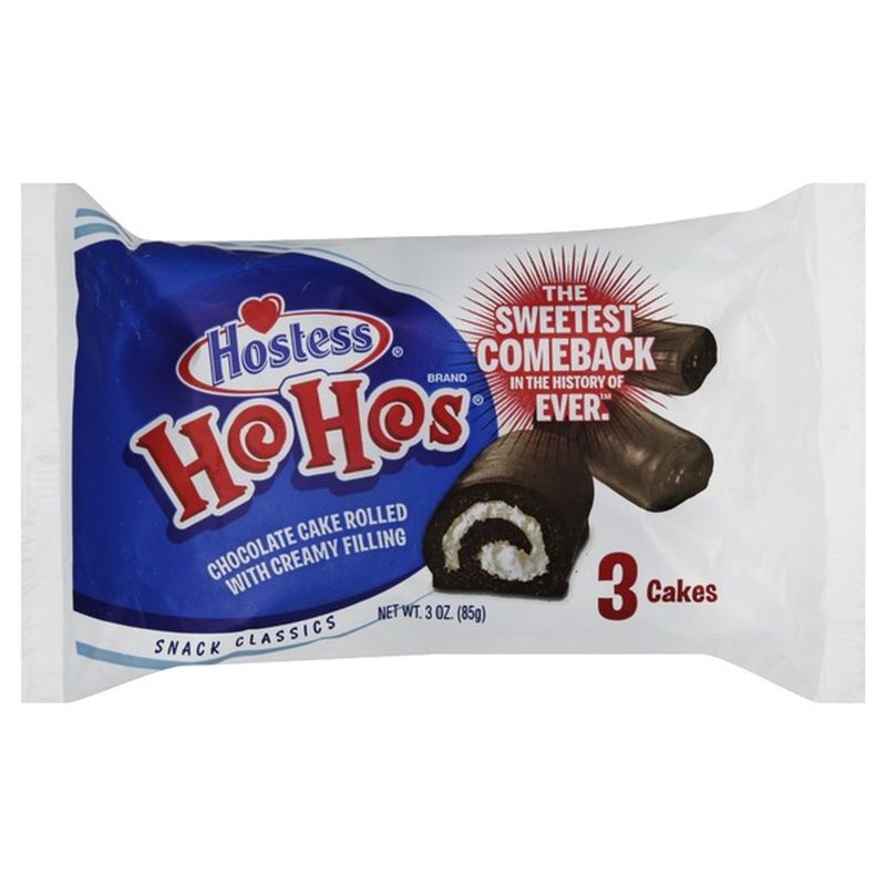 Hostess Chocolate Cake Rolled With Creamy Filling (each) - Instacart