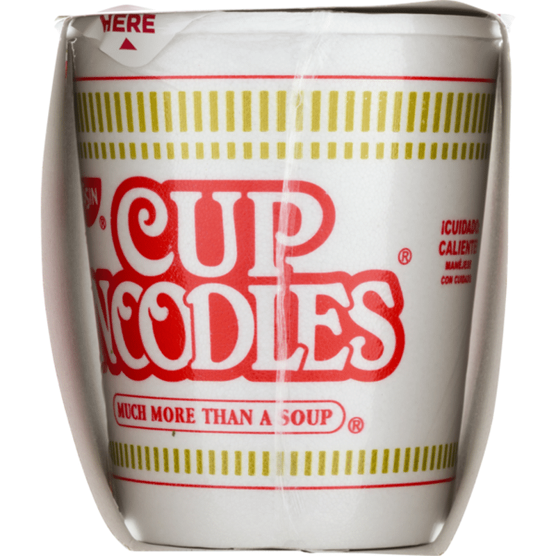 Nissin Cup Noodles Beef Flavor (2.25 oz) - Instacart