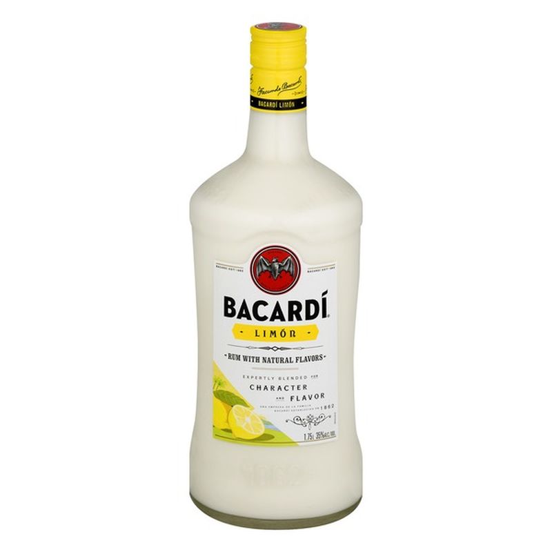 Bacardi Citrus Limon Rum (1.75 L) - Instacart