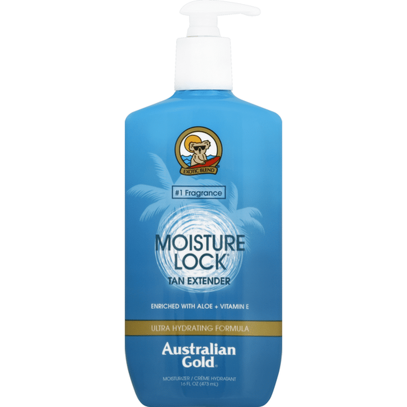 Australian Gold Moisturizer, Tan Extender (16 oz) - Instacart
