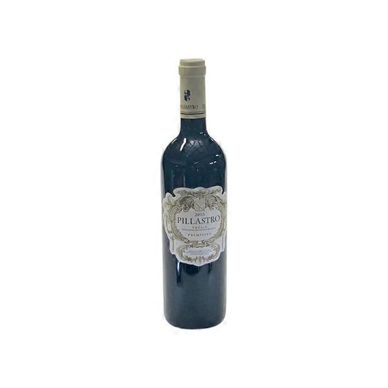Cantine Due Palme Winery Pillastro Primitivo Puglia (750 ml) - Instacart