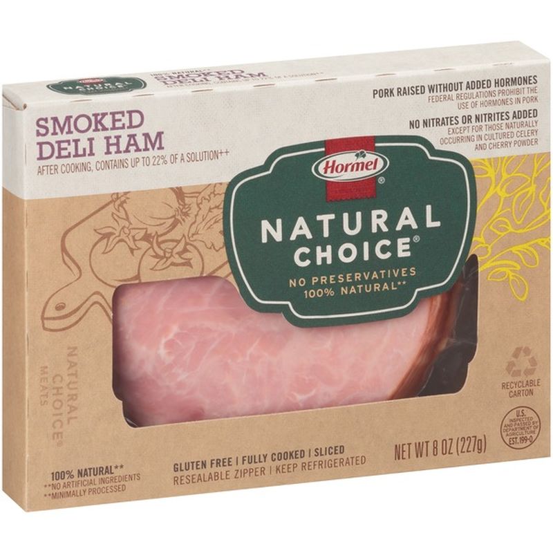 Hormel Natural Choice Smoked Deli Ham (8 oz) from Safeway - Instacart