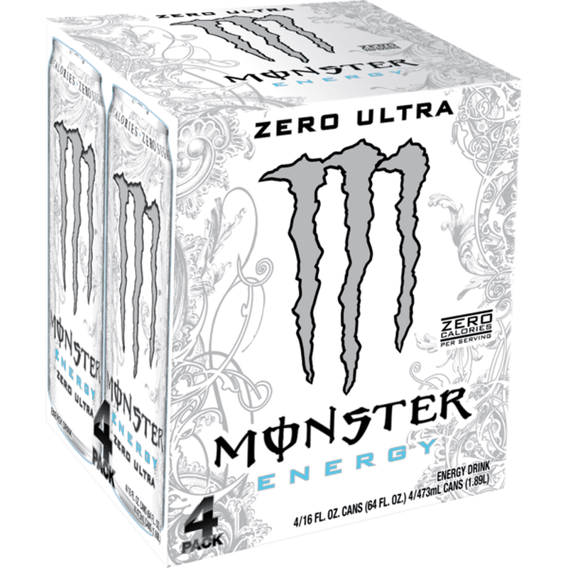 Monster Energy Zero Ultra (16 fl oz) - Instacart