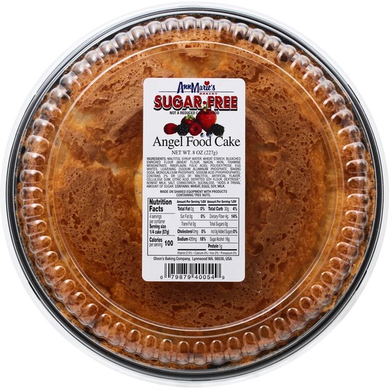 Ann Maries Angel Food Cake Sugar Free 8 Oz Instacart Ann Maries Angel Food Cake Sugar Free 8 Oz Instacart