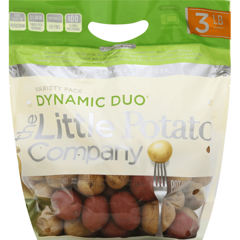 The Little Potato Company Potatoes, Dynamic Duo, Variety Pack (3 lb ...