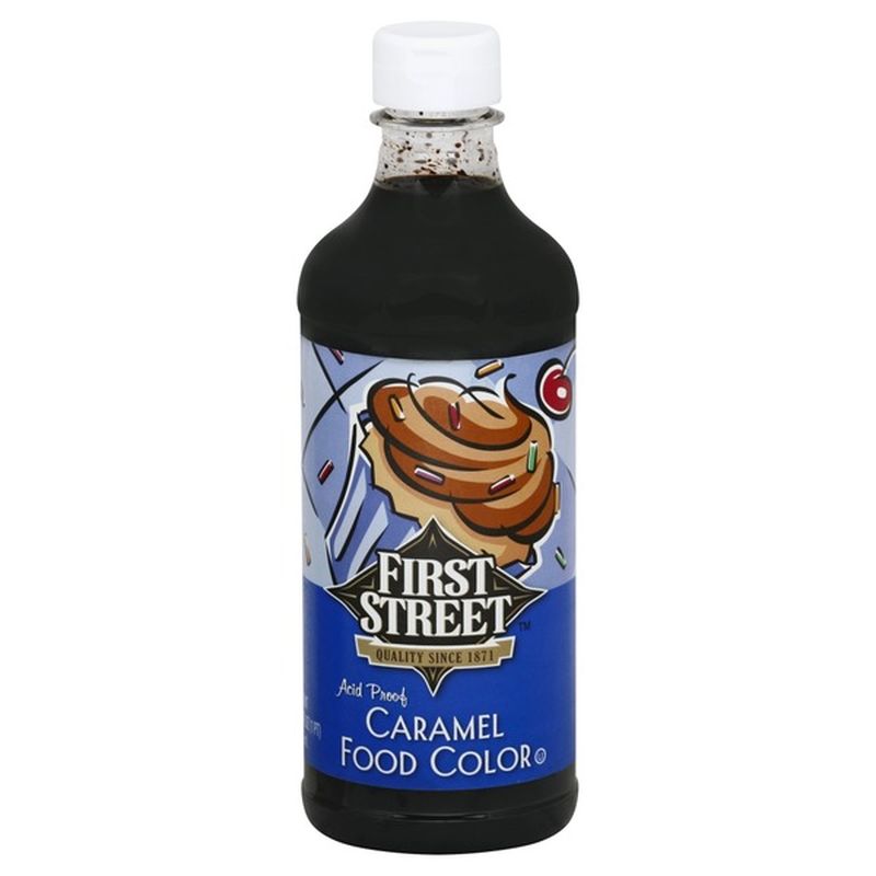 First Street Caramel Food Color (16 oz) - Instacart