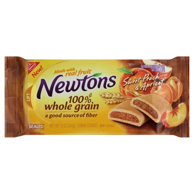 Newtons Nabisco Newtons 100% Whole Grain Fruit Chewy Cookies Sweet ...