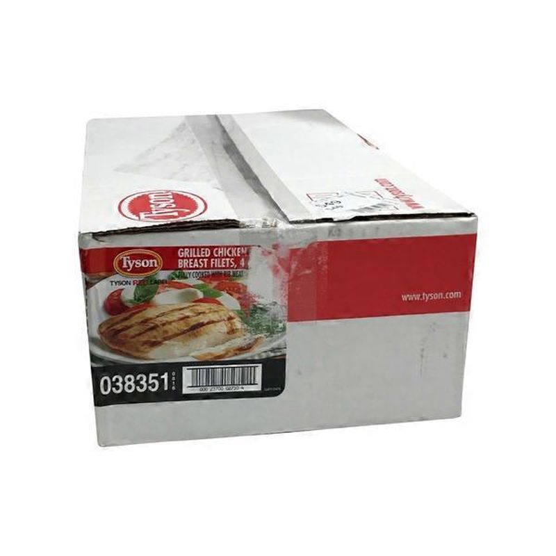 Tyson Grilled Chicken Breast Filets Fully Cooked (10 lb) - Instacart