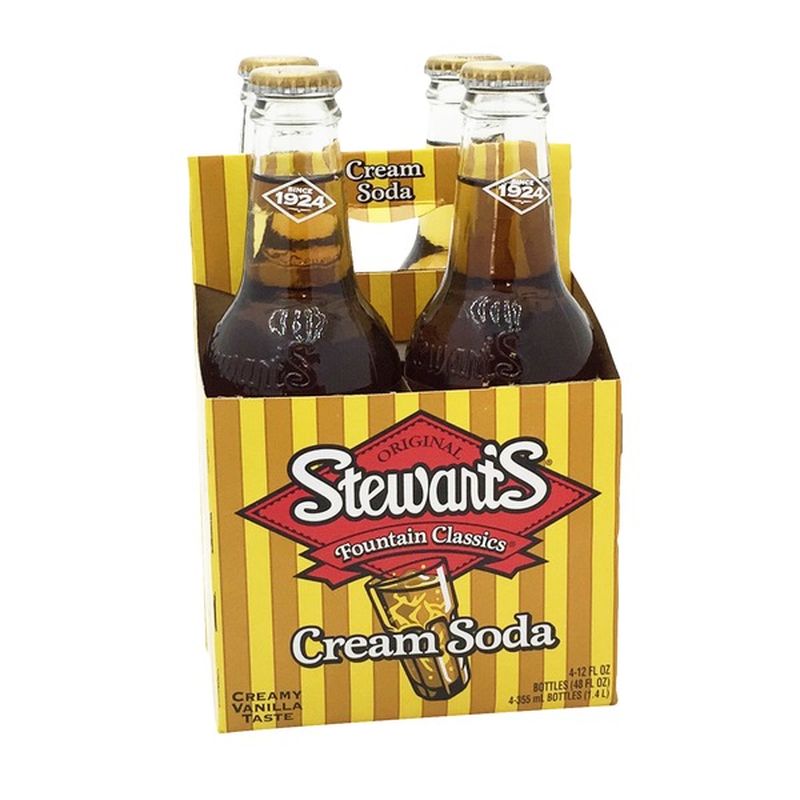 Stewarts Stewart's Fountain Classics Cream Soda - 6 CT (12 fl oz ...