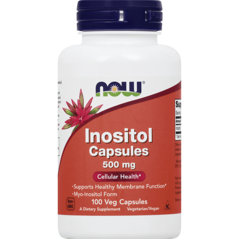Now Inositol Capsules (100 each) - Instacart