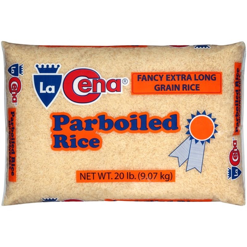 La Cena Parbpoiled Rice (20 lb) - Instacart