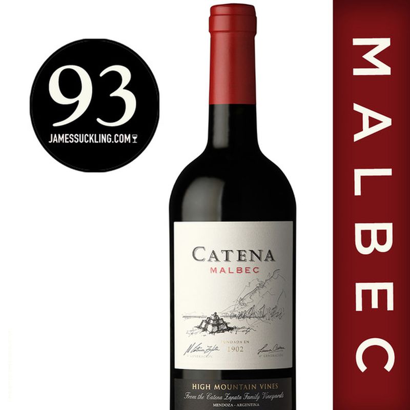 Catena Malbec Classic Malbec (750 ml) Delivery or Pickup Near Me ...