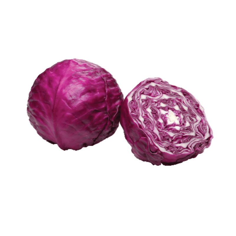 Organic Red Cabbage (each) - Instacart