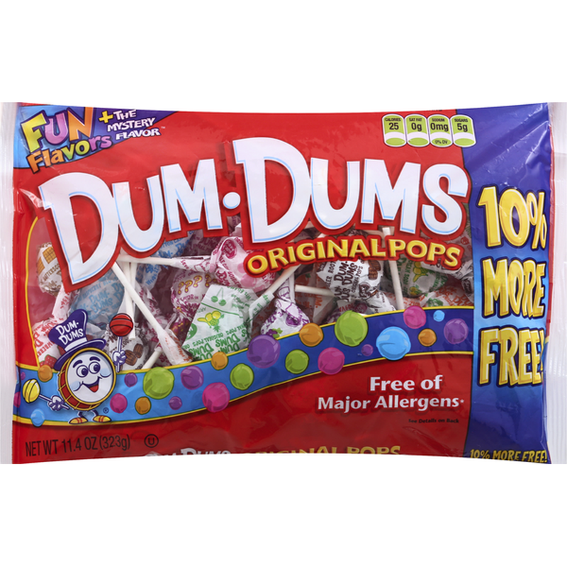 Dum-Dums Pops, Original (11.4 oz) - Instacart