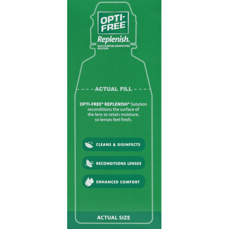 Opti-Free Opti-Fresh Multipurpose Contact Lens Solution (4 fl oz ...