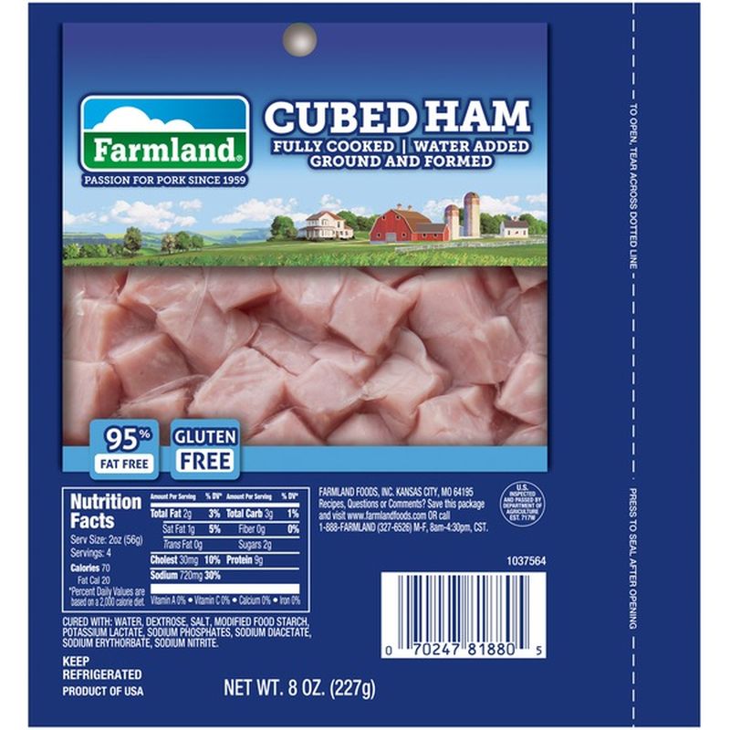 Farmland Cubed Ham (8 oz) - Instacart