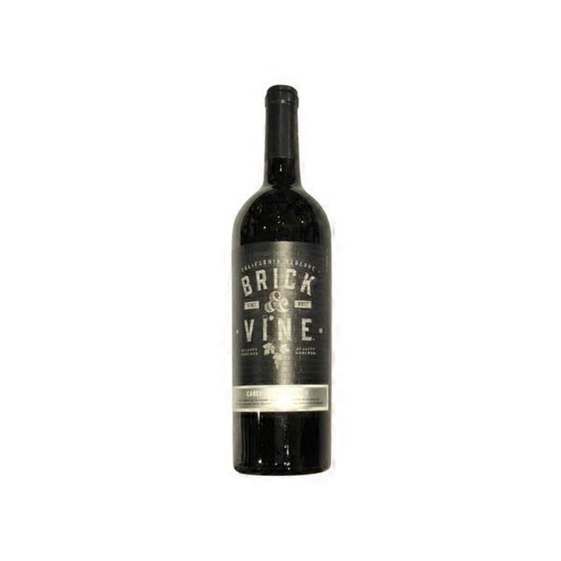 Brick & Vine Cabernet Sauvignon, California, 2017 (750 ml) - Instacart