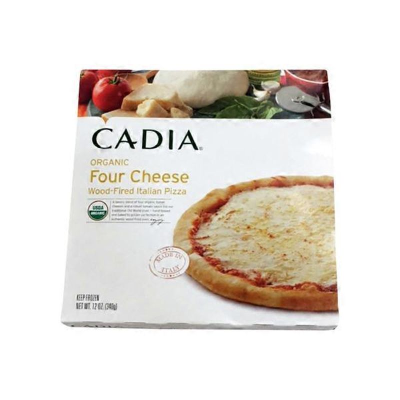 Cadia Organic Four Cheese Pizza (12 oz) - Instacart