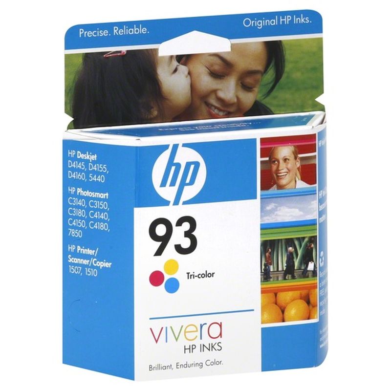 Hewlett Packard Inkjet Print Cartridge, Tri-Color 93 (1 each) Delivery ...