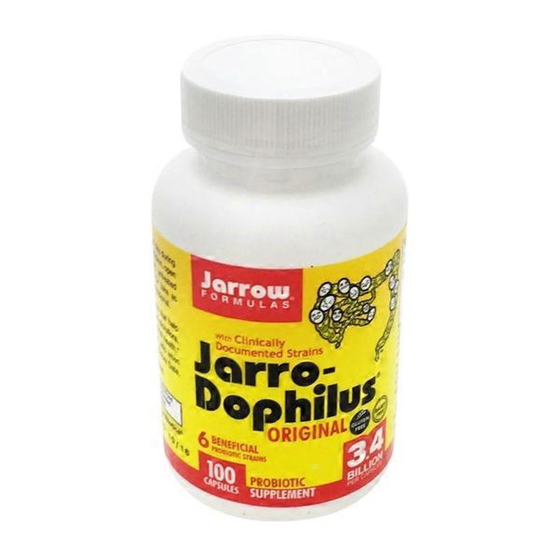 Jarrow Formulas Jarro-dophilus Probiotic Supplement, Original (100 ct ...