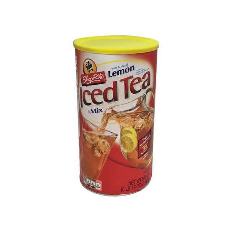 ShopRite Iced Tea Mix With Natural Lemon (87.9 oz) - Instacart