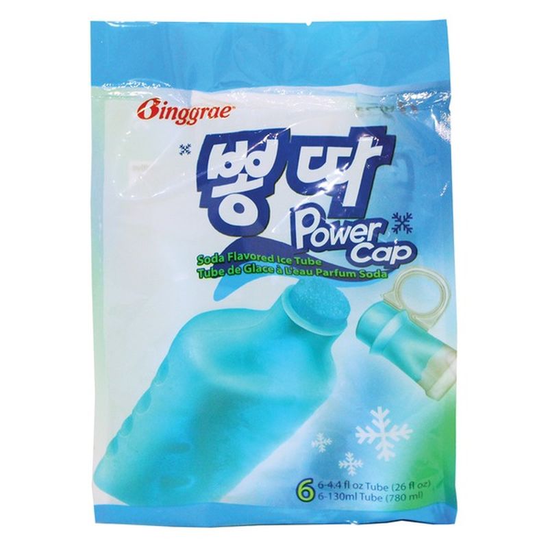 Binggrae Power Cap Soda Flavored Ice Tube (4.4 fl oz) - Instacart